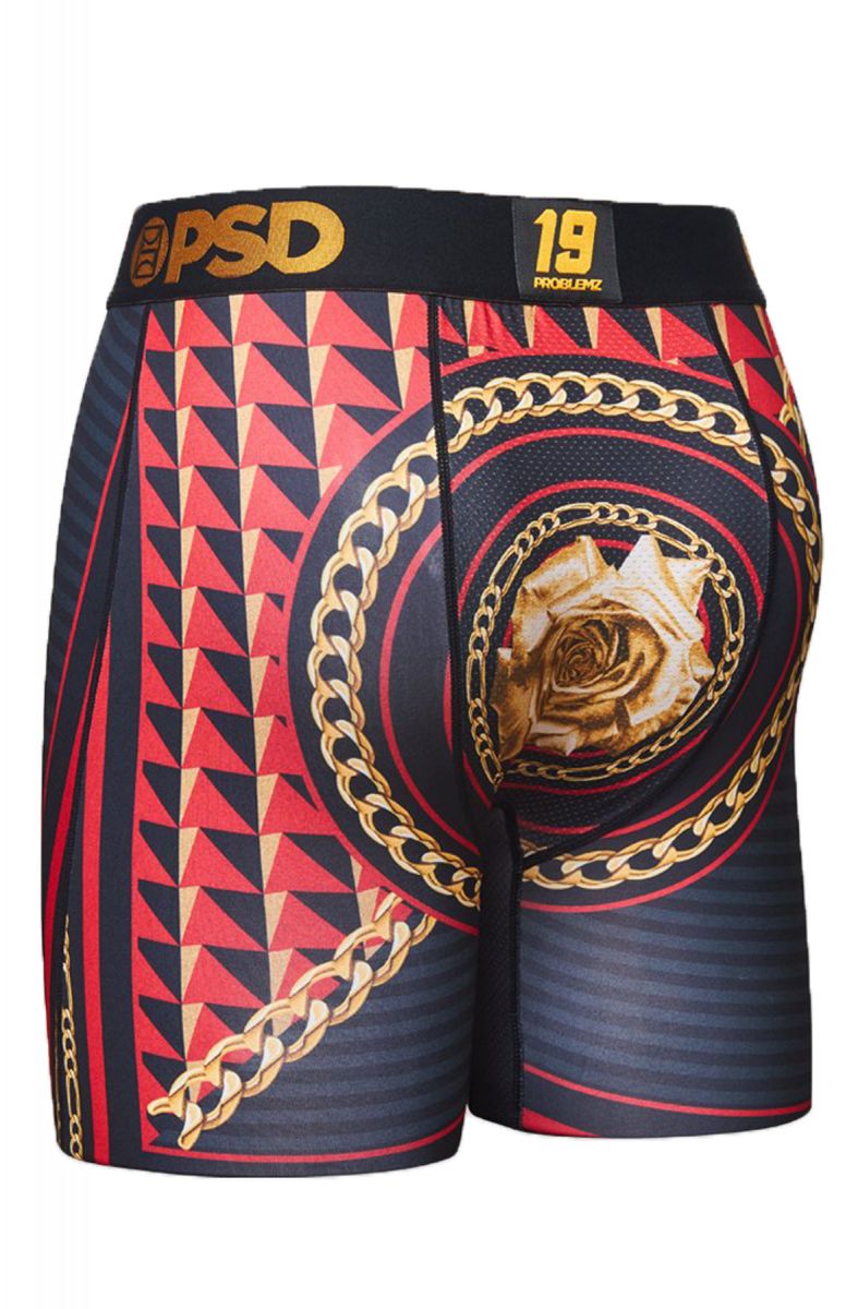 PSD UNDERWEAR Deebo Geo Lux Boxer Briefs 421180127 - Karmaloop