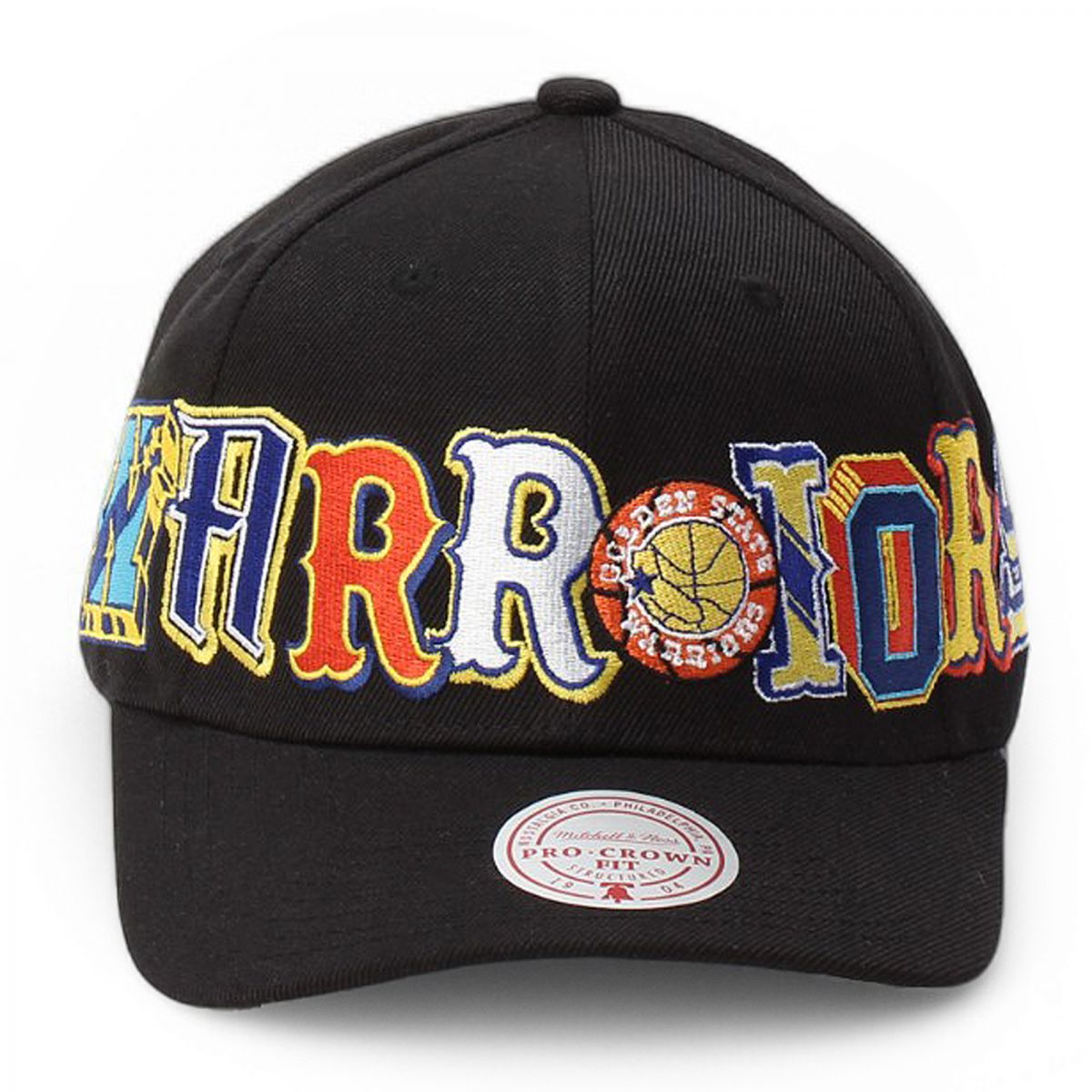 MITCHELL & NESS NBA Hyper Type Pro-Crown Fit Golden State Warriors ...