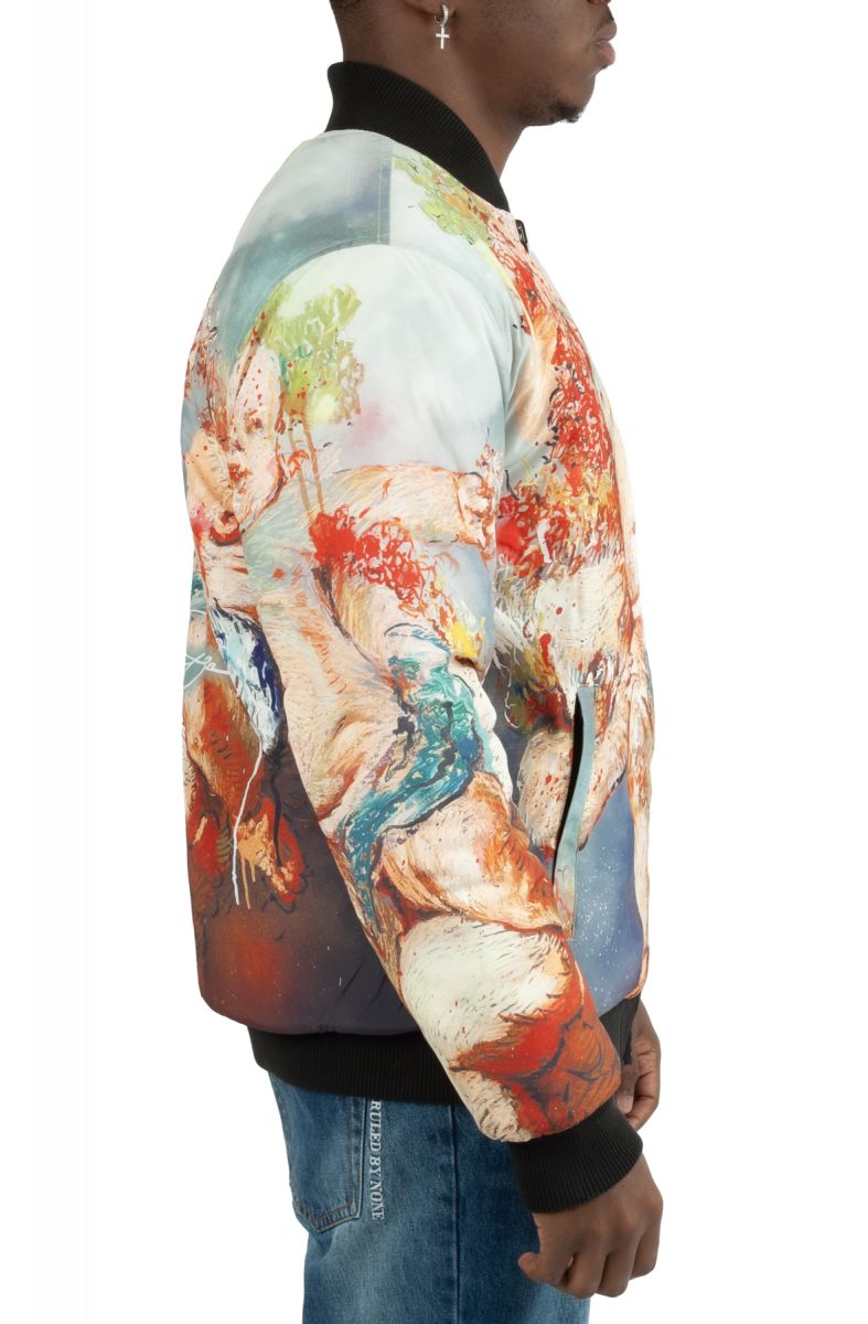 TANGO HOTEL Tri-Angel Reversible Bomber Jacket THB2160JK - Karmaloop