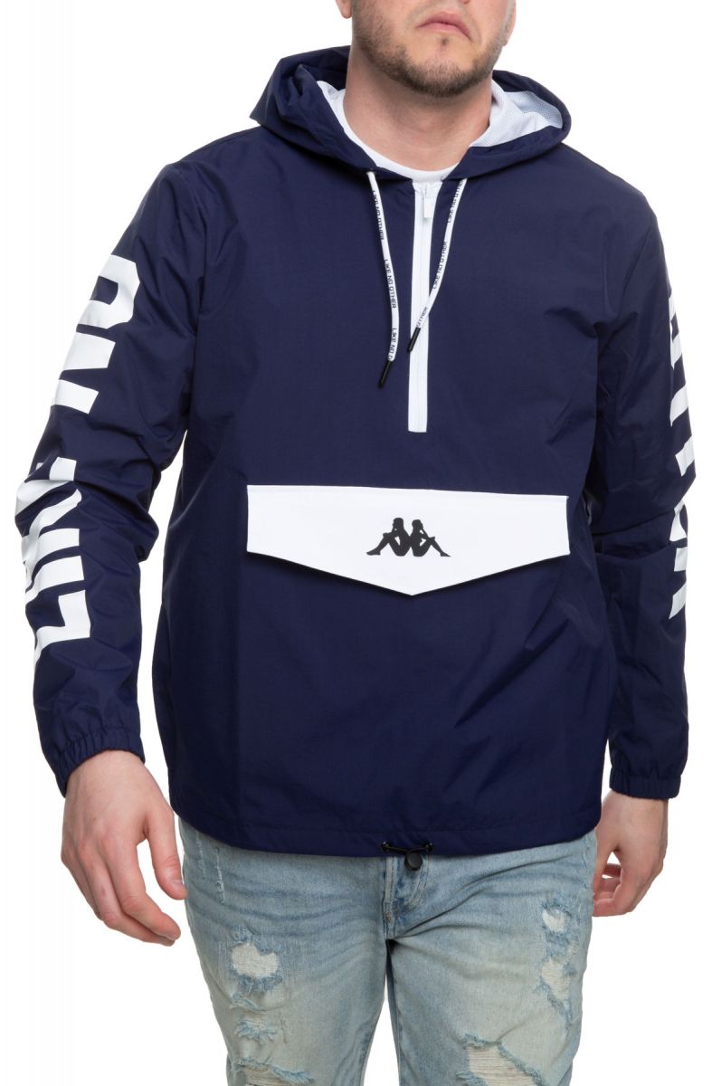 KAPPA Authentic Baspar Jacket in Blue 304ICU0-964-BLU - Karmaloop