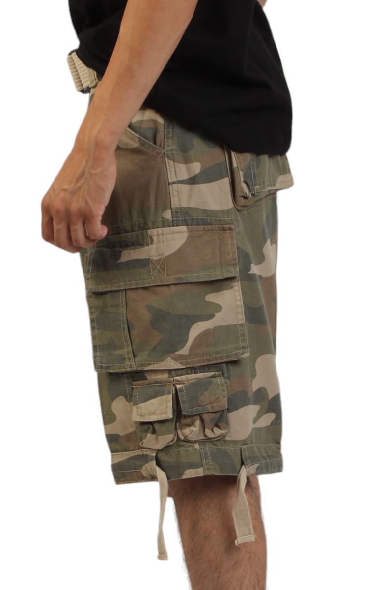 BRANDIT Relaxed Cargo Short 2001-15107 - Karmaloop