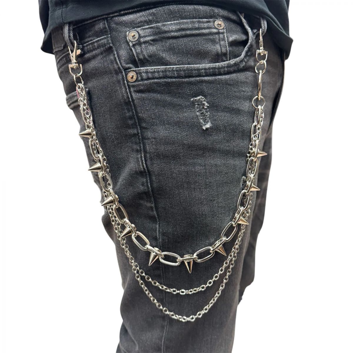 KLOUD 9 Spiked Wallet Chain C25503 - Karmaloop