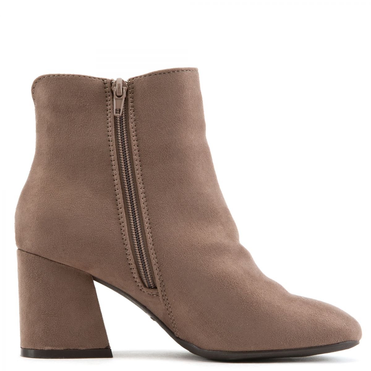 BAMBOO Moody-01 Square Toe Booties JPM MOODY-01-TAUFS - Karmaloop