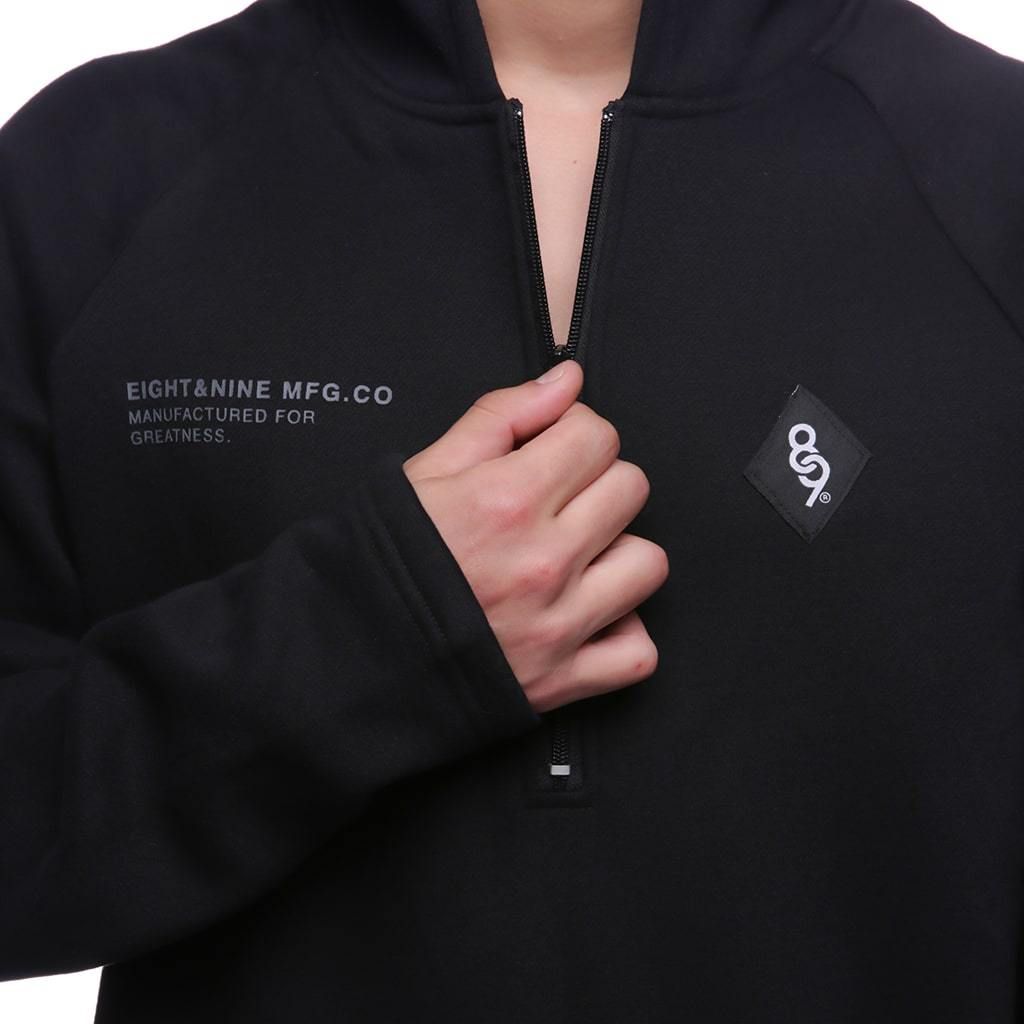 8&9 MFG CO Tactical Pullover Hoodie HSTACTBLK - Karmaloop