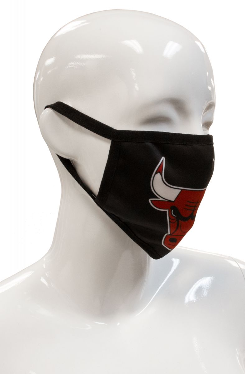 PRO STANDARD 2-Pack Chicago Bulls Logo Mask BCB751331-BLK - Karmaloop
