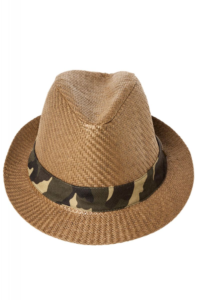 CAST SHADOW The Hanoi Fedora in Brown HANOI-BRN - PLNDR
