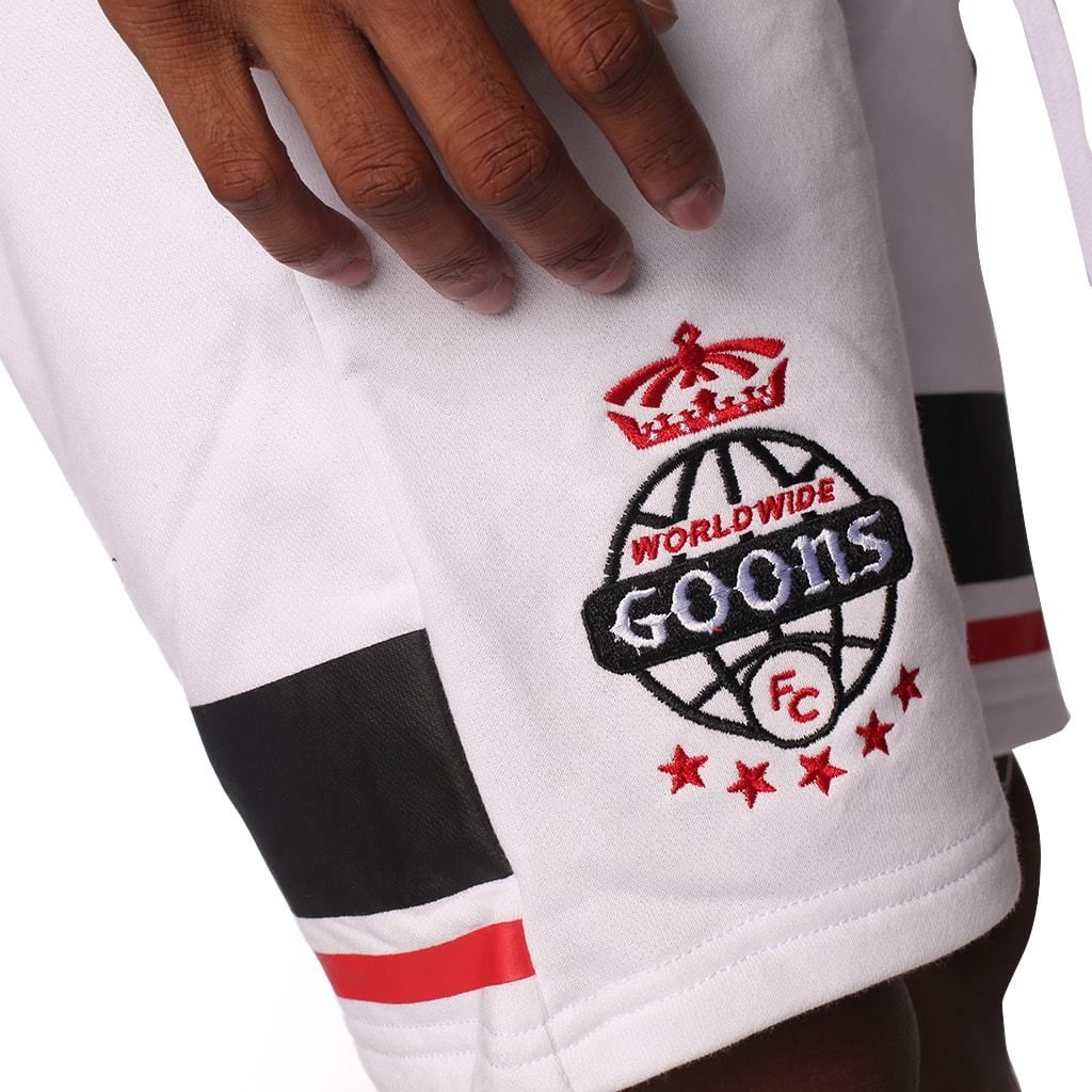 8&9 MFG CO Goons FC Shorts White SHGFCWHT - Karmaloop