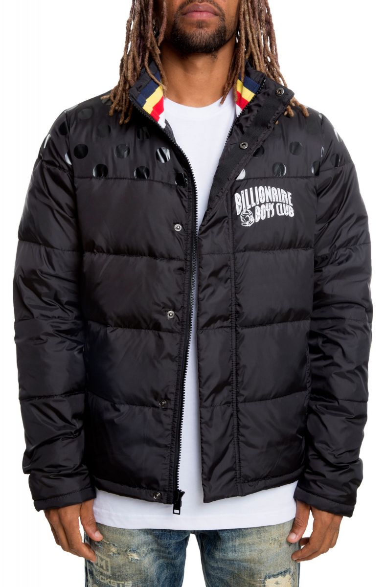 BILLIONAIRE BOYS CLUB Celsius Padded Winter Jacket In Black 881-8404BLK ...