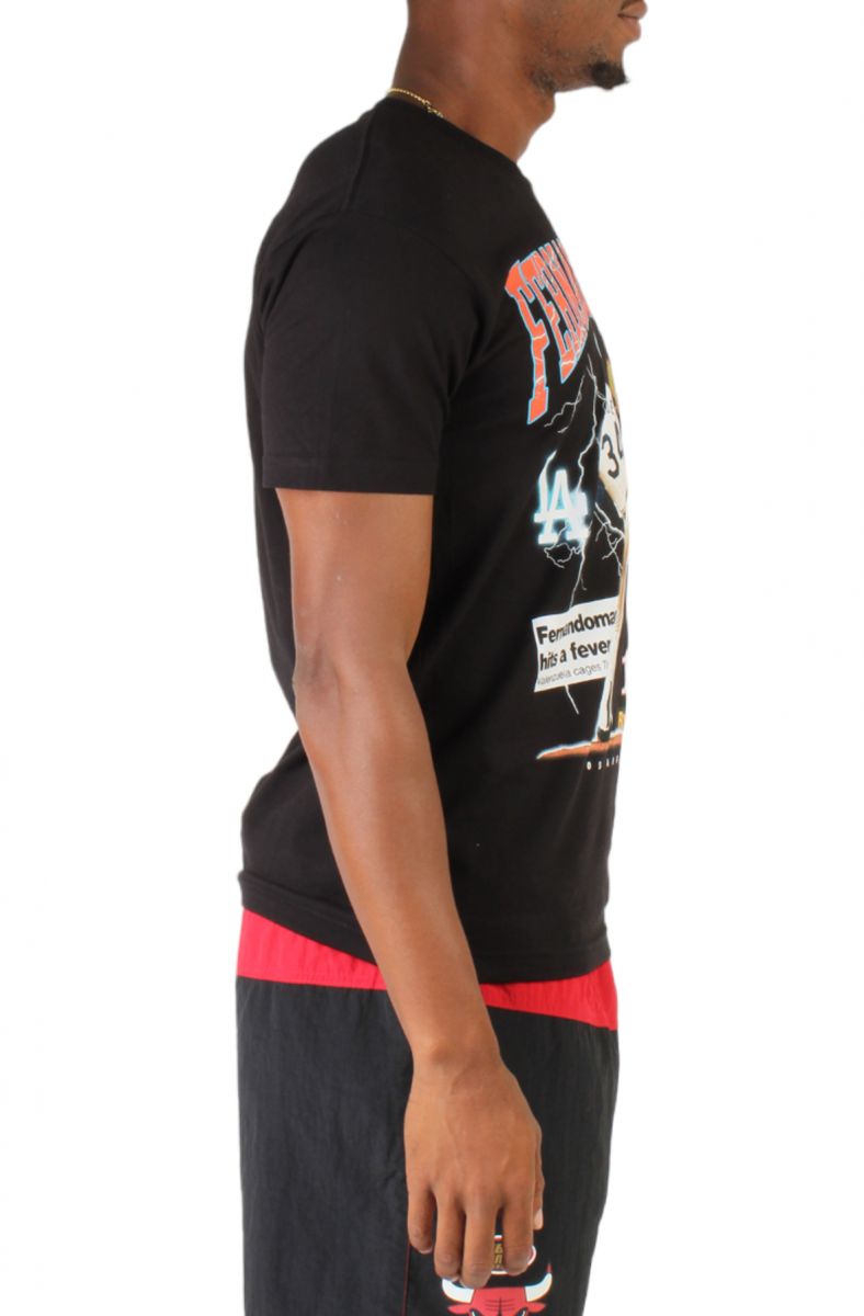 MITCHELL & NESS Fernandomania Tee BMTR1195-LADYYFVABLCK - Karmaloop