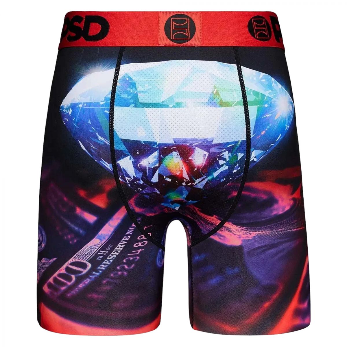 PSD UNDERWEAR Red Diamond BONES Boxer Briefs 123180050 - Karmaloop