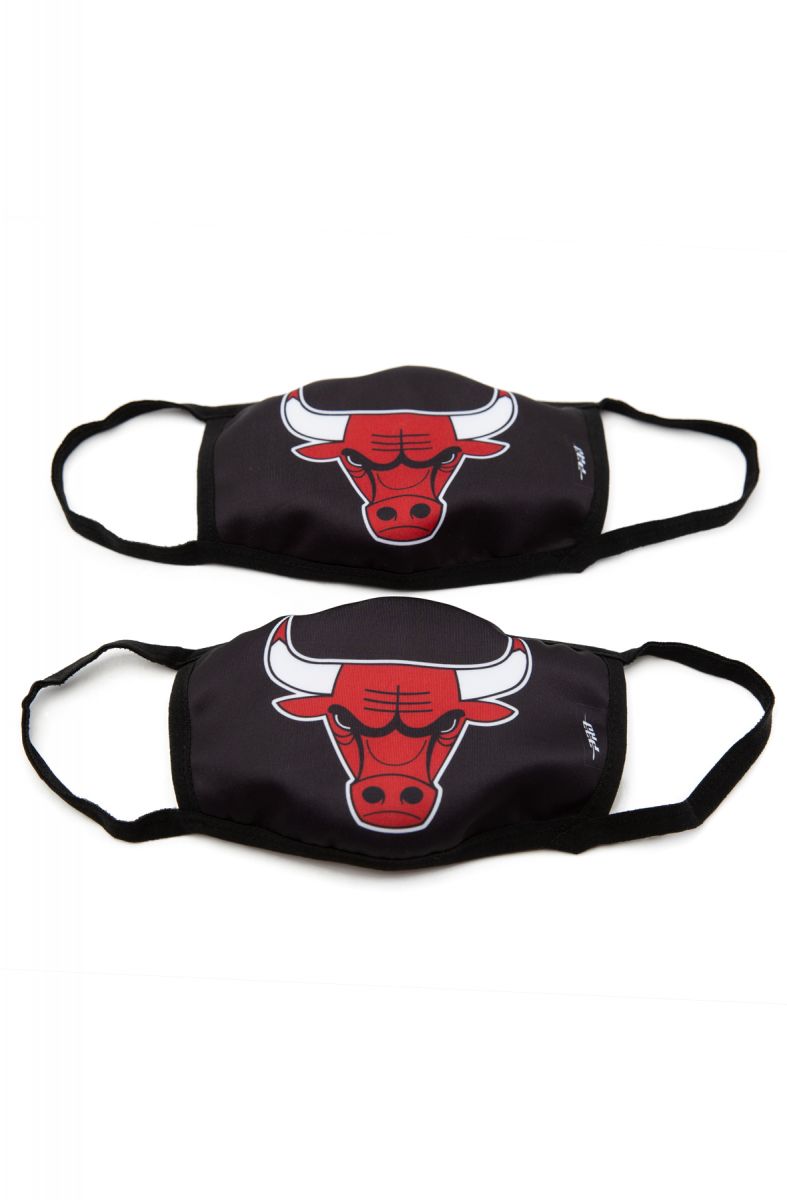 PRO STANDARD 2-Pack Chicago Bulls Logo Mask BCB751331-BLK - Karmaloop