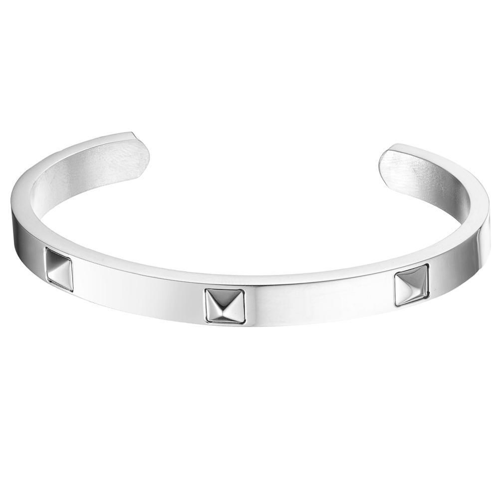 MISTER Stud Cuff Bracelet Chrome SKU-CHROME-24 - Karmaloop