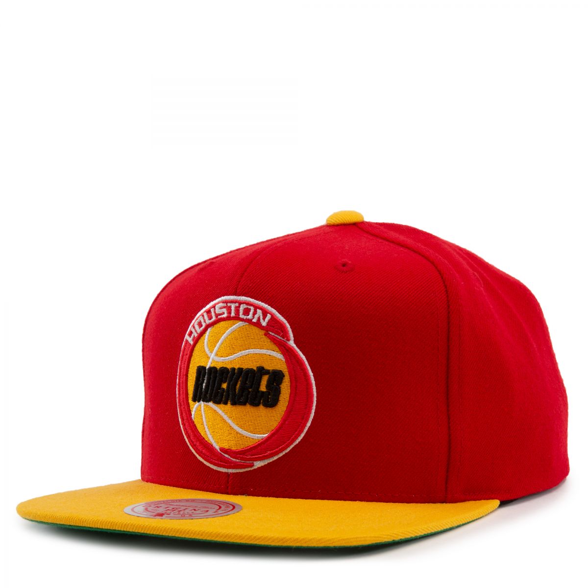 MITCHELL & NESS Houston Rockets Wool 2 Tone Snapback 6HSSMM19200 ...