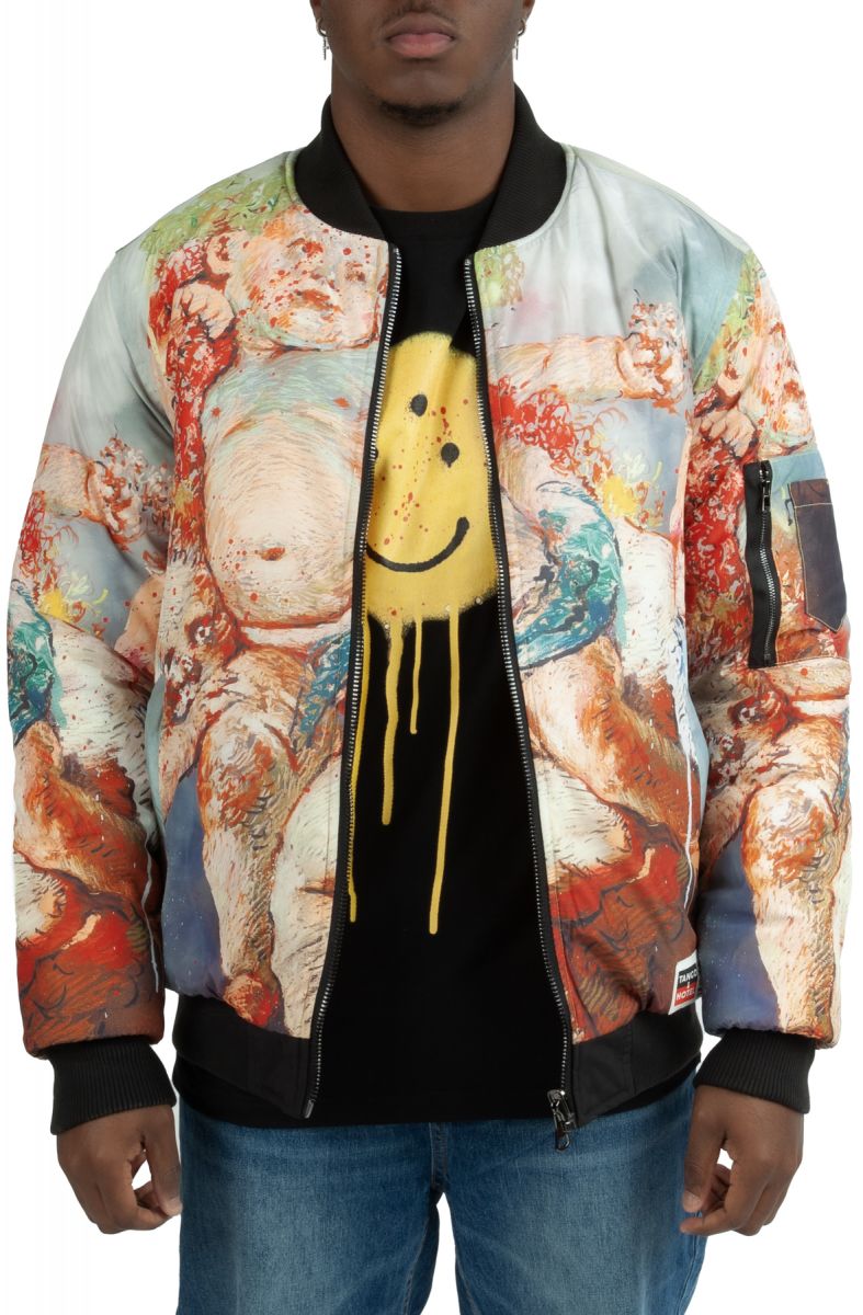 TANGO HOTEL Tri-Angel Reversible Bomber Jacket THB2160JK - Karmaloop