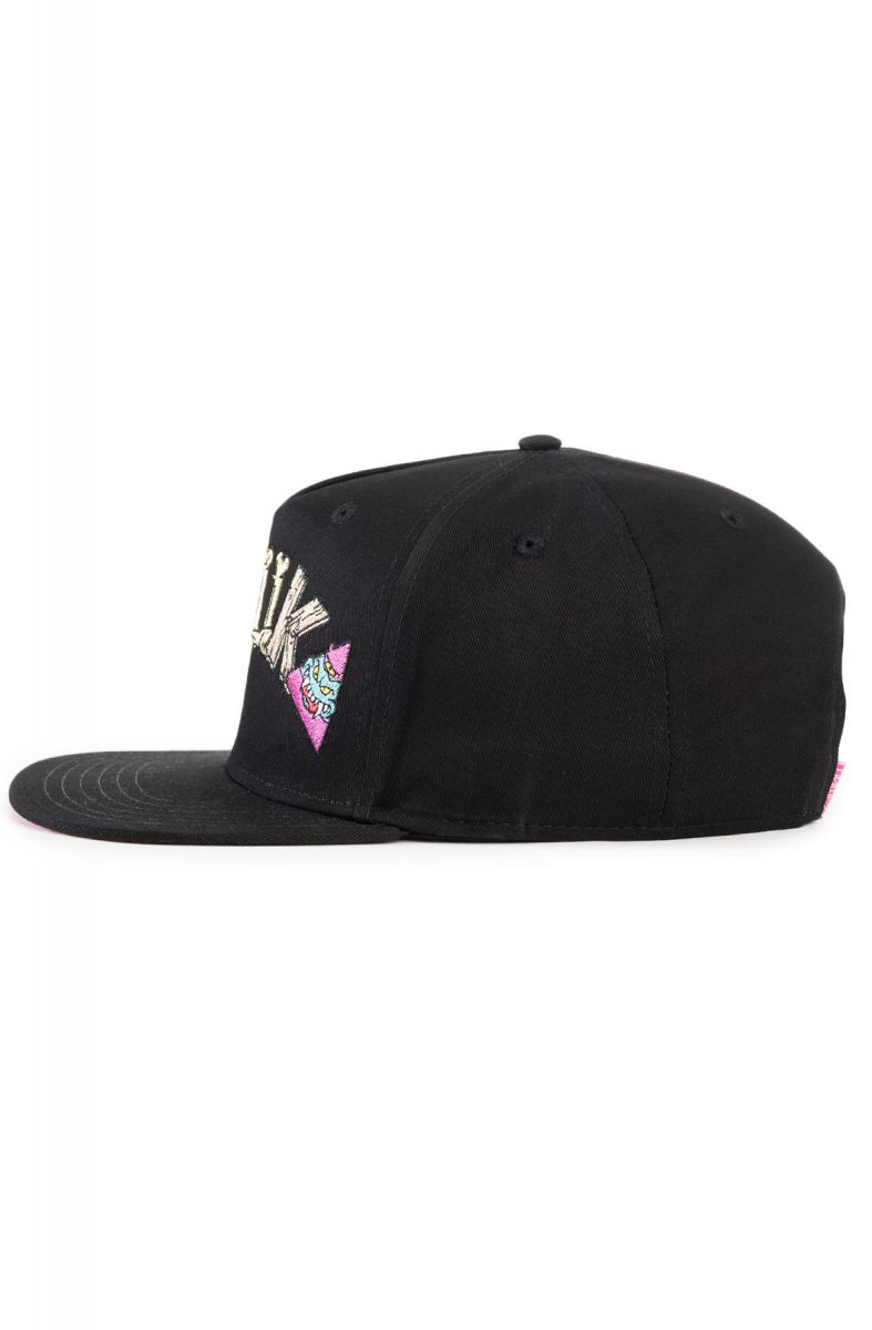 MISHKA The Cyrillic Icon Snapback in Black EX151715-BLK - PLNDR