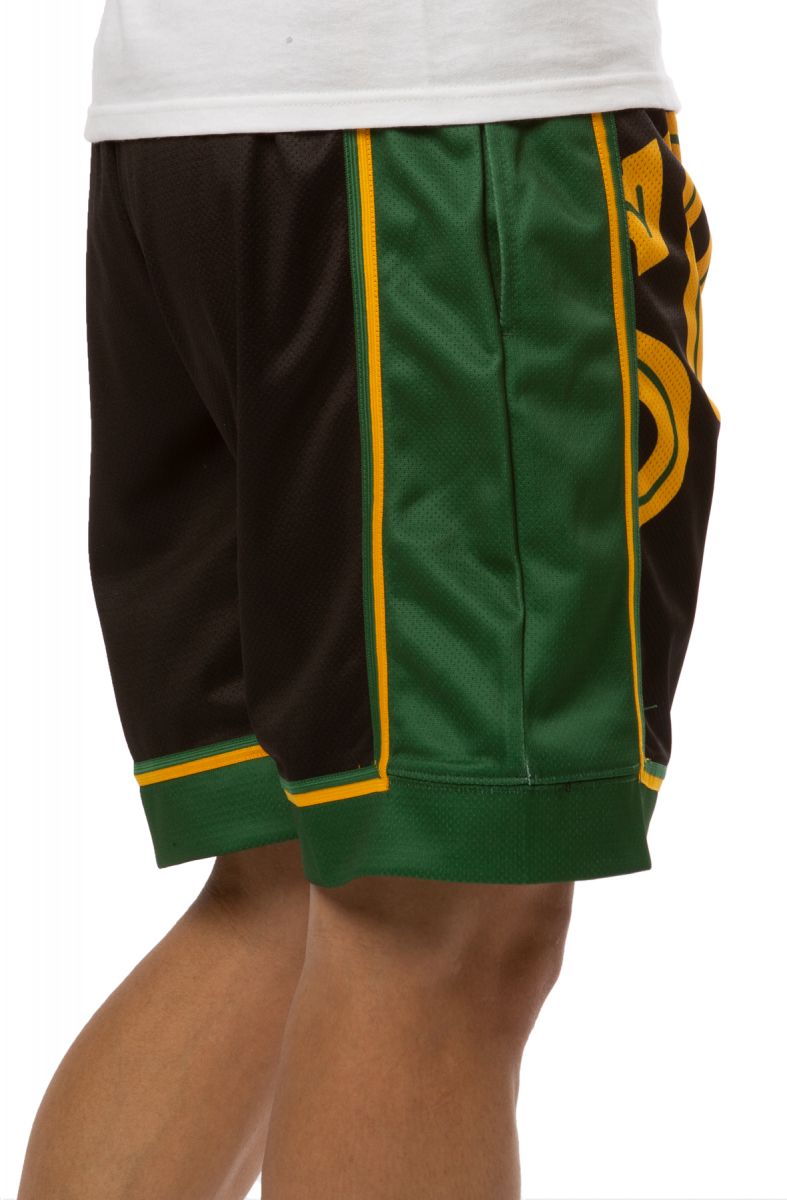 MITCHELL & NESS Seattle Supersonics Blown Out Fashion Shorts ...