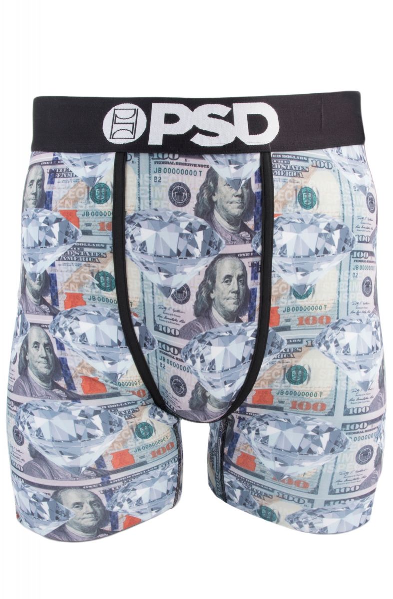 PSD Boxers Money Diamond Green