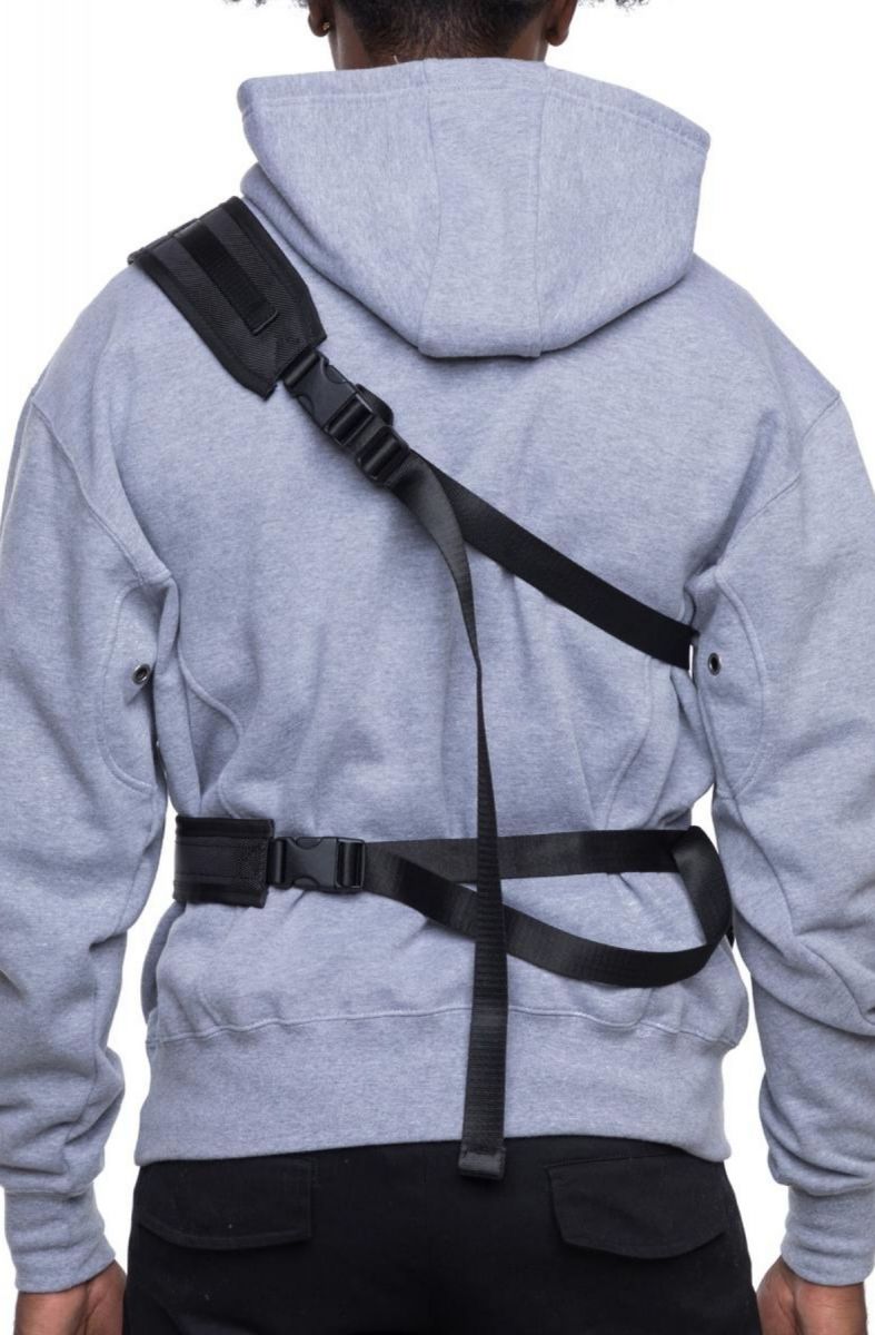 SEIZE&DESIST Chest Rig (Black) EP9301-BLK - Karmaloop