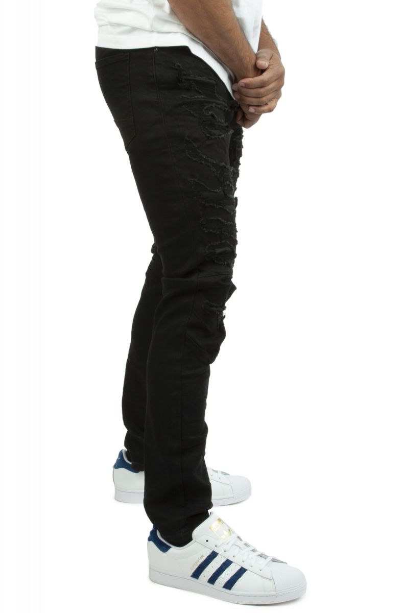 SMOKE RISE Antonio V2 Jeans JP20634R2-BLK - Karmaloop