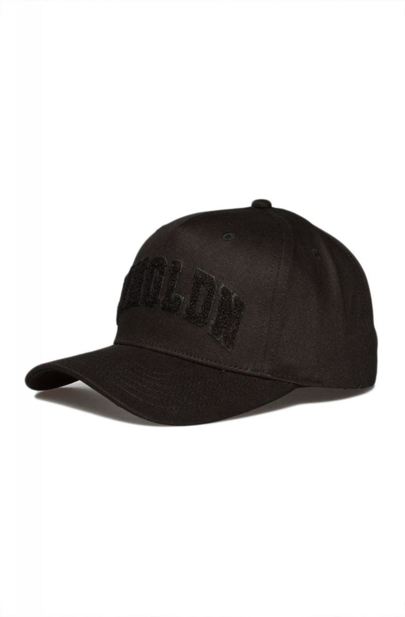 KING APPAREL Blackwall Varsity Curved Peak Cap - Black AW20-BVCB-OS ...