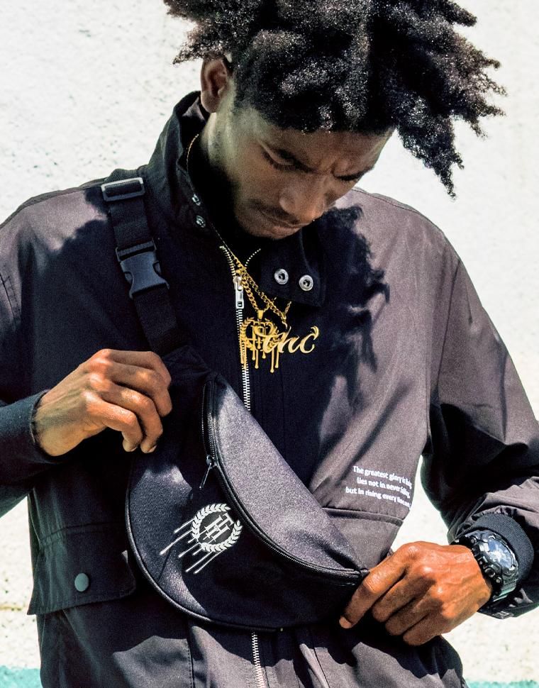 THE HIDEOUT CLOTHING Dripping Fanny Pack HDTCLTHNG-5F8B13 - Karmaloop