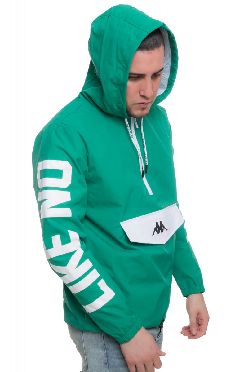 KAPPA Authentic Baspar Jacket in Green 304ICU0-913-GRN - Karmaloop