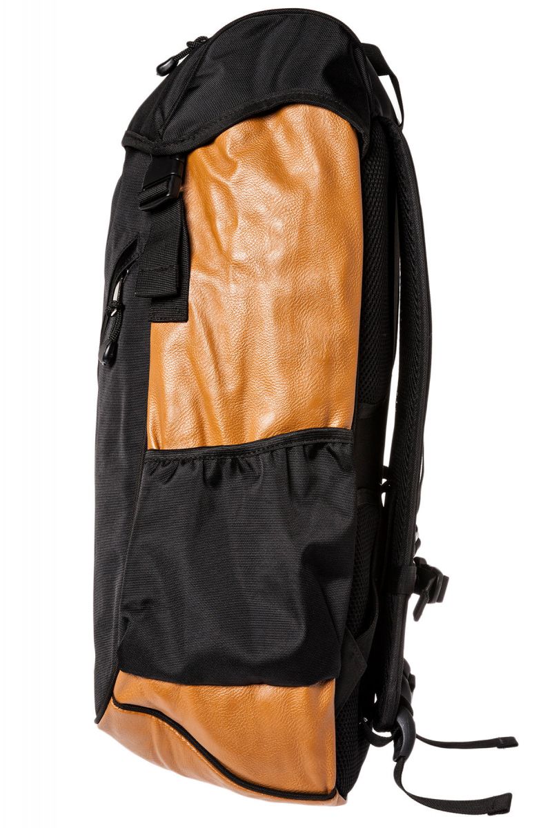 Flud Watches Backpack Tech Bag in Black and Tan