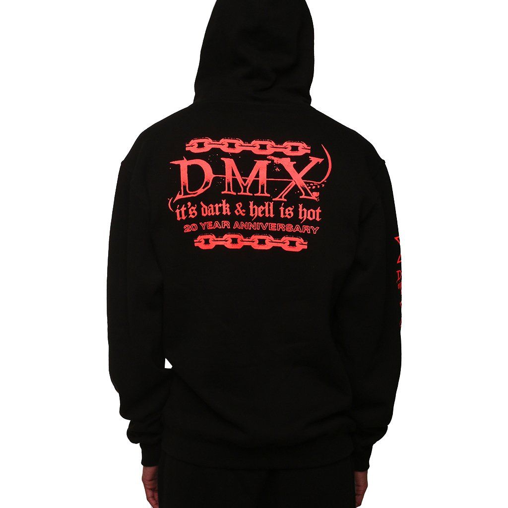 8&9 MFG CO DMX Let Me Fly Hooded Sweatshirt Infrared HDLETMEFLYINF ...