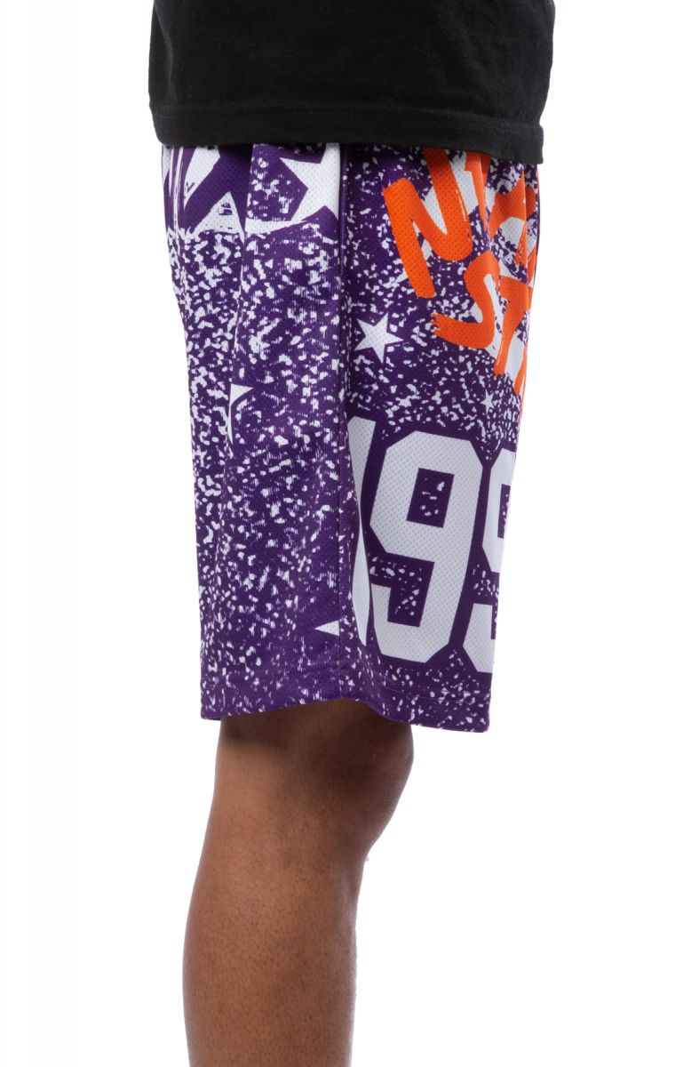 MITCHELL & NESS NBA All Star Mesh Shorts SHORAJ19064-ASGPURP95 - Karmaloop