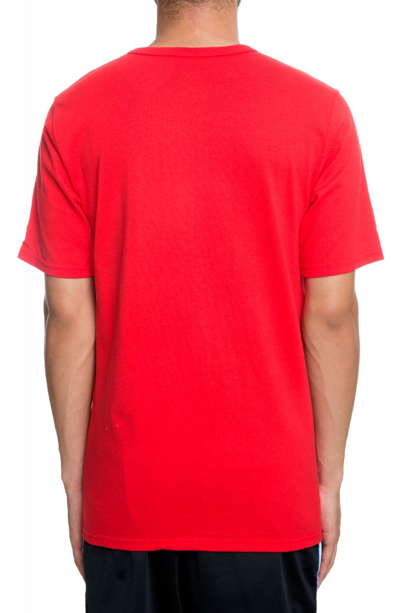 CHAMPION The Heritage Camo ""C"" and Gold Script Tee in Team Red ...