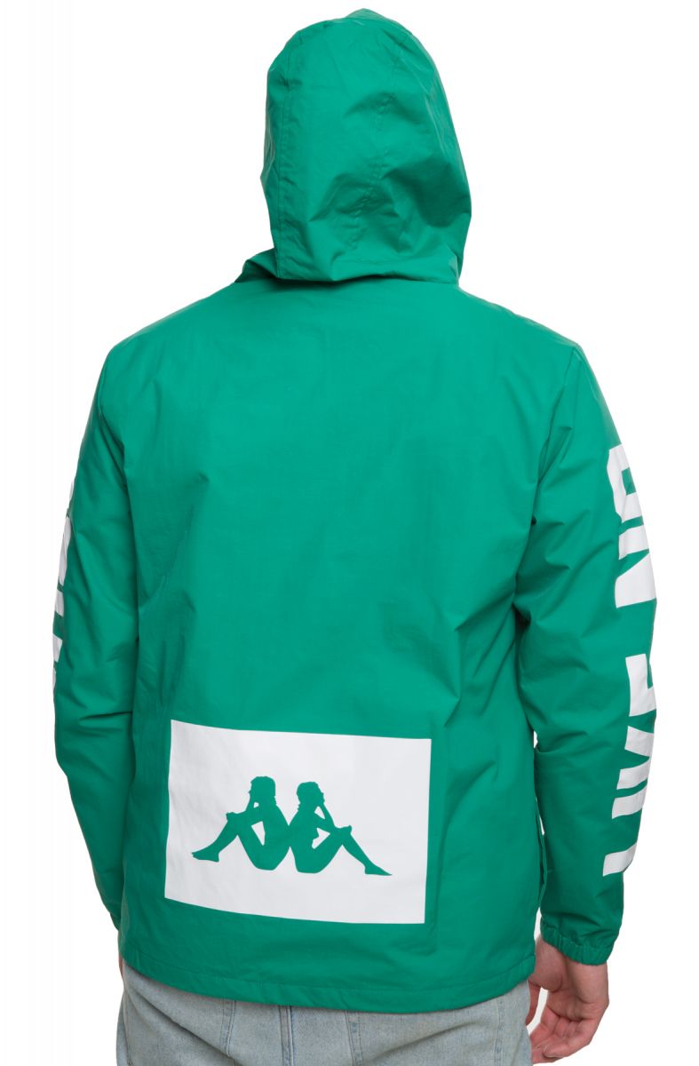 KAPPA Authentic Baspar Jacket in Green 304ICU0-913-GRN - Karmaloop