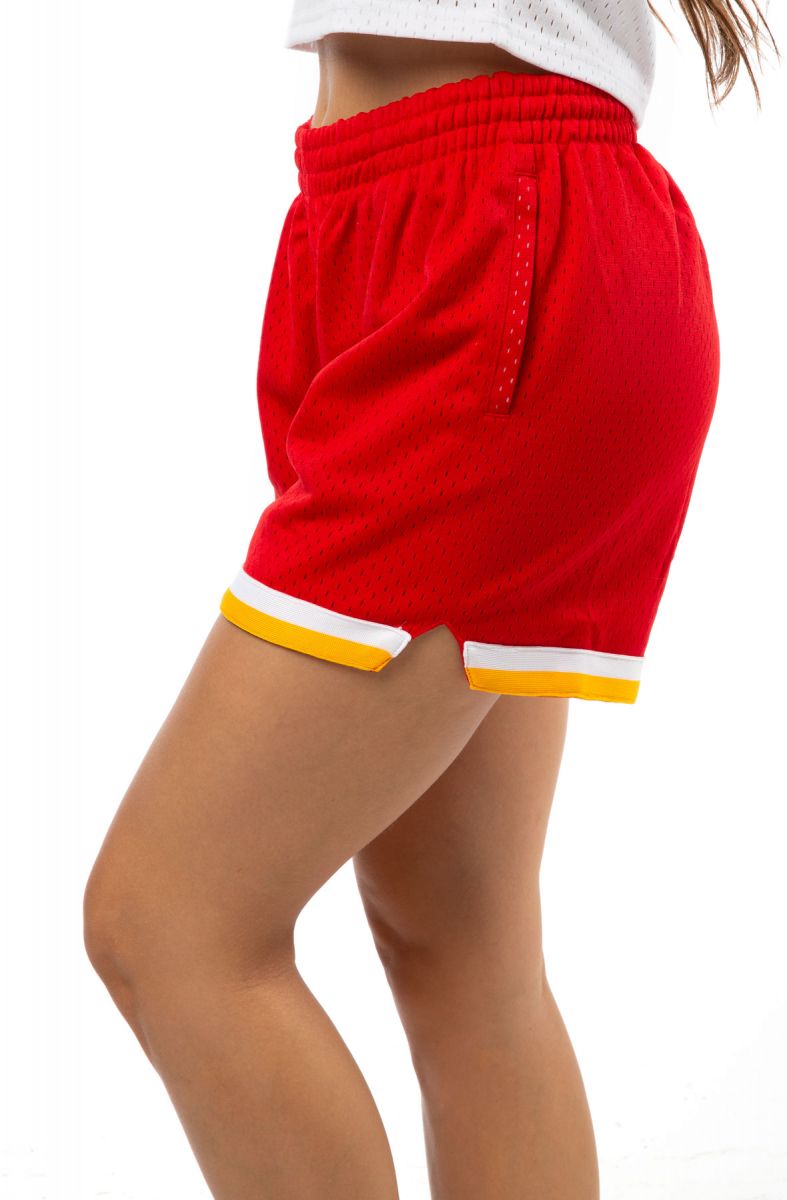 MITCHELL & NESS Women's Houston Rockets Jump Shot Shorts SHOREL18123 ...