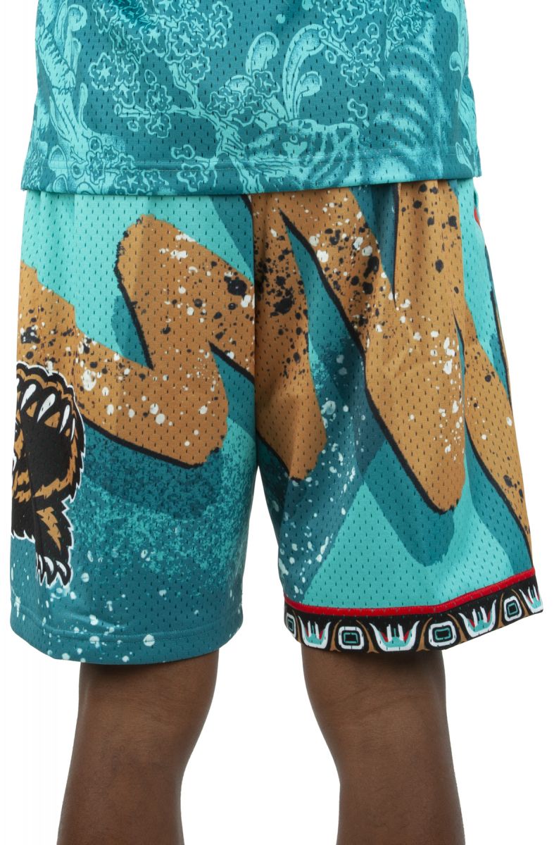 MITCHELL & NESS Vancouver Grizzlies 1998-99 Hyper Hoops Swingman Shorts ...