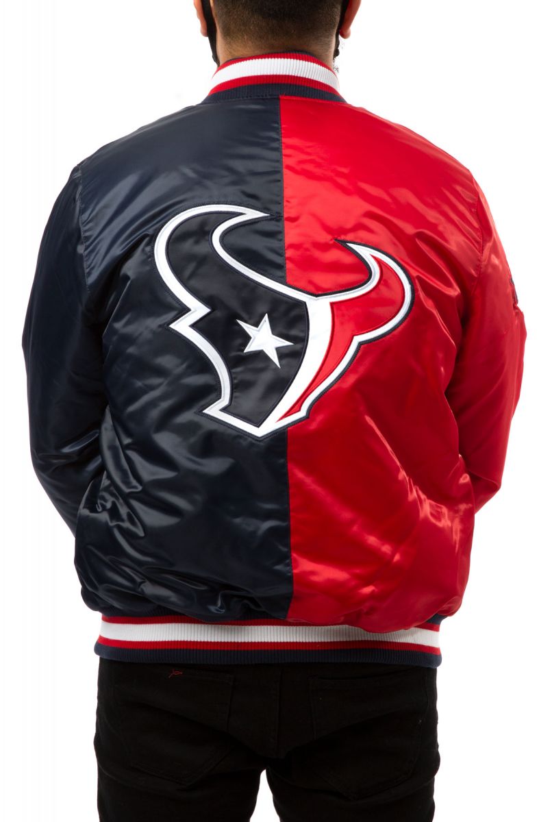 STARTER Houston Texans Jacket LS00N792 HTX - Karmaloop