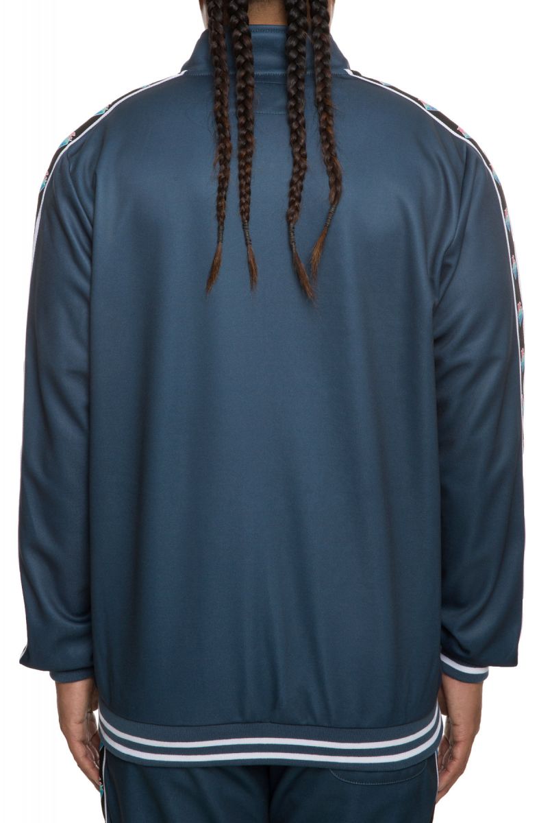PINK DOLPHIN The Wave Sport Track Jacket in Marine PSQSTT1M - Karmaloop