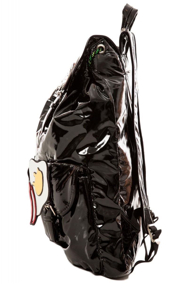 Jeffrey Campbell Backpack Slugger in Black