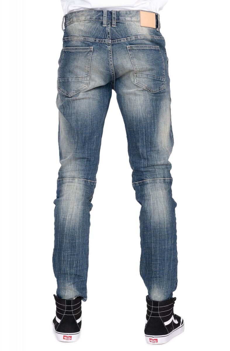 SMOKE RISE Sean V2 Knee Panel Jeans JP20731E-ALBLUE - Karmaloop