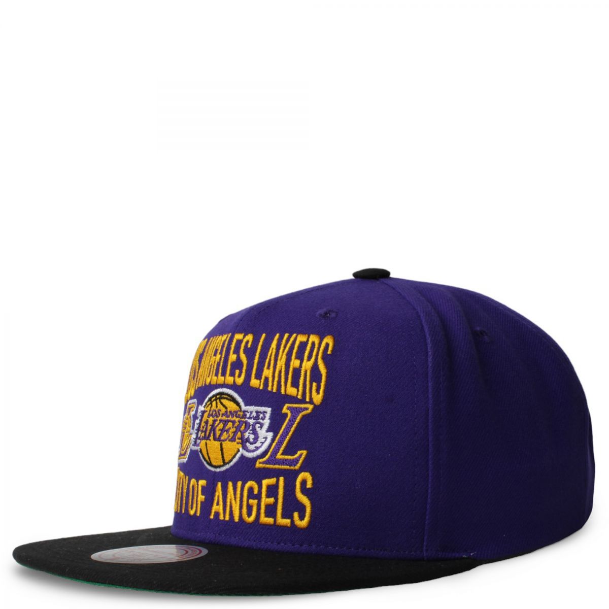 MITCHELL & NESS Los Angeles Lakers Snapback HHSS7296-LALYYPPPPURP ...