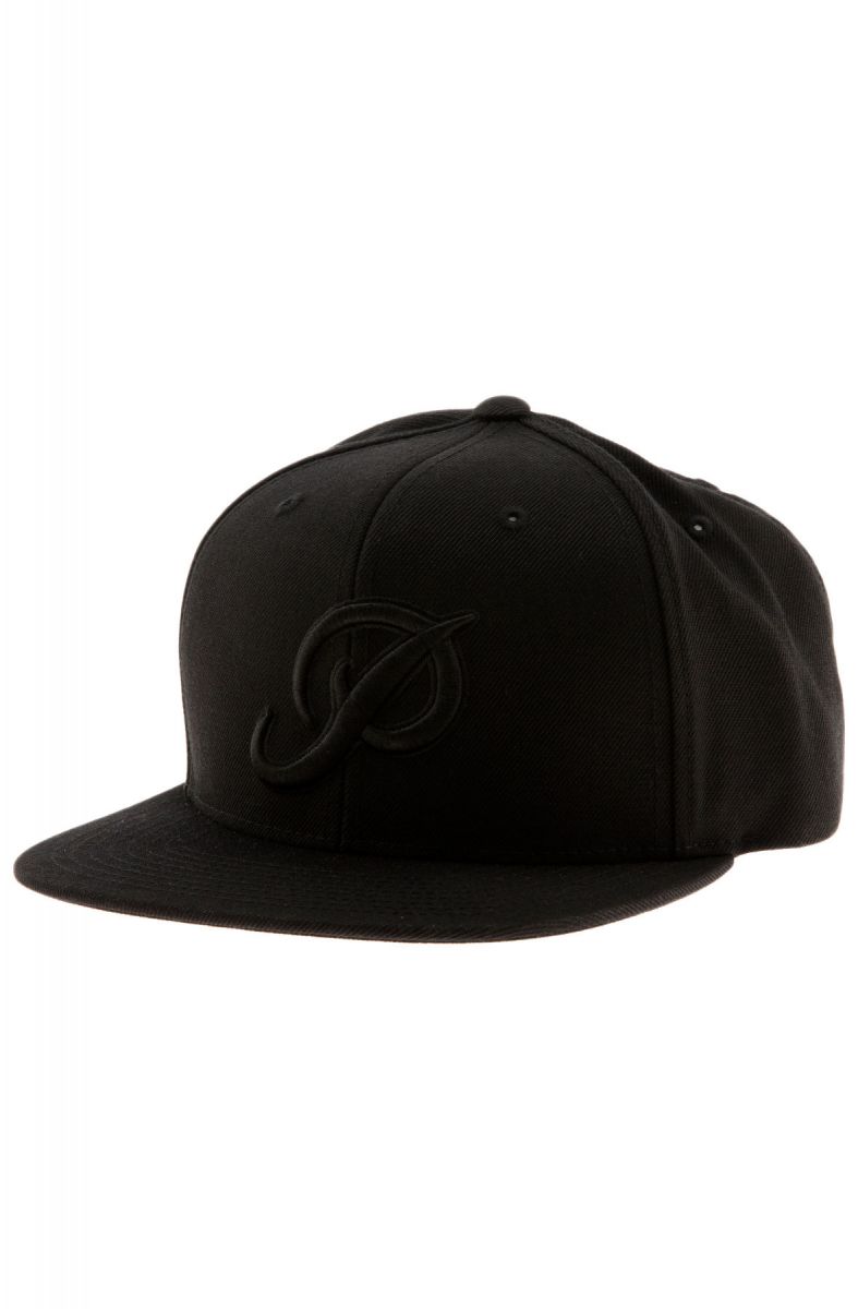 PRIMITIVE The Classic P Snapback in Black PASP15D2-1060-BLK - PLNDR