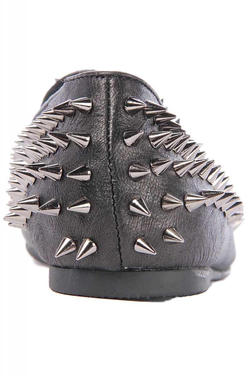 UNIF Shoe Spiked Silver Black