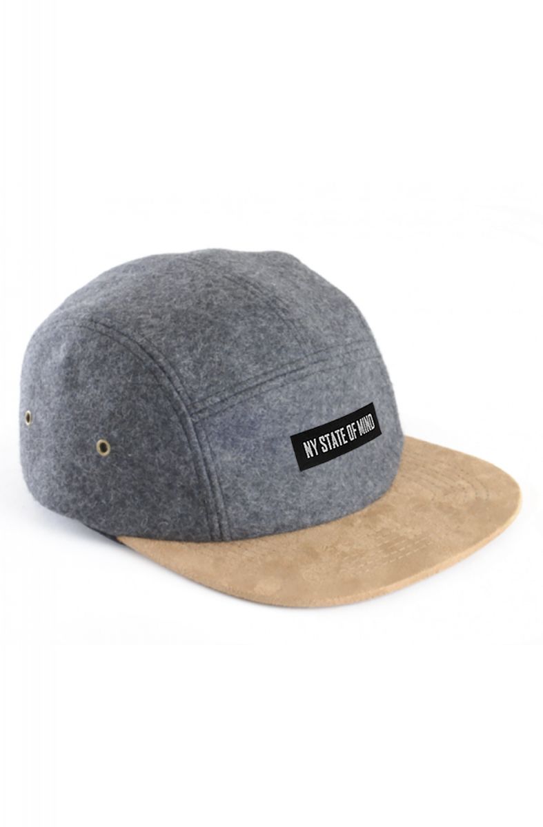 NY STATE OF MIND Wool & Suede 5 Panel Hat 5P-W0002 - Karmaloop