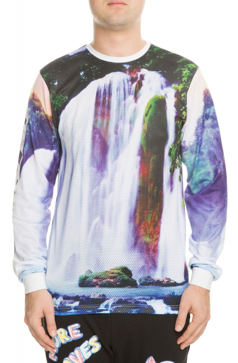 PINK DOLPHIN The Waterfall Sublimated Shirt in Pink PS21803WFLPI ...