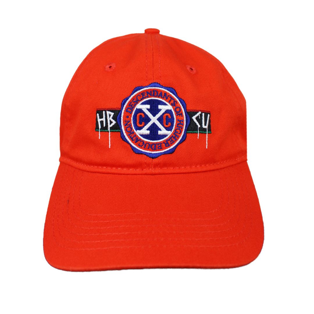 CROSS COLOURS X HBCU Dad Hat - Orange H304CXH-ORG-ORANGE - Karmaloop