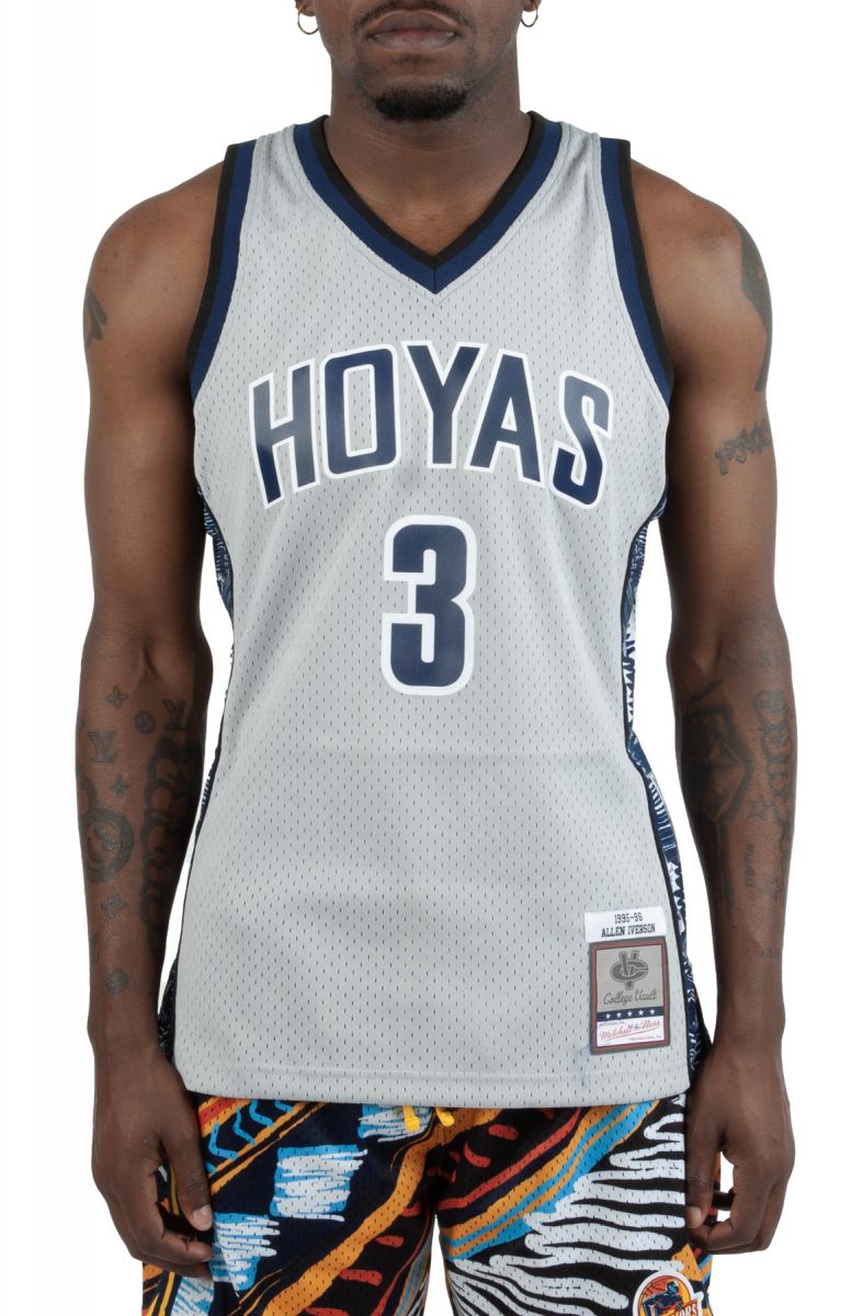 MITCHELL & NESS Georgetown University Iverson Jersey SMJY1171 ...