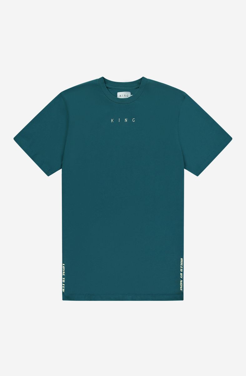 KING APPAREL Hoxton T-Shirt - Jade Green AW22-HTG - Karmaloop
