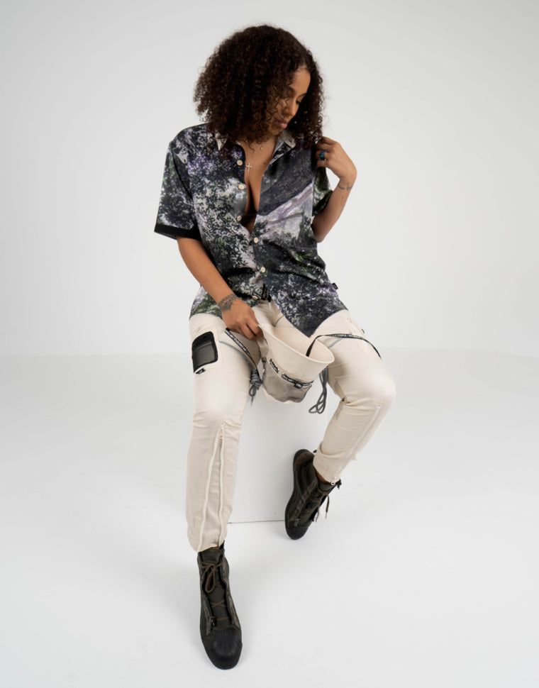 THE HIDEOUT CLOTHING In The Clouds Button-Up Shirt HDTCLTHNG-D68E80 ...