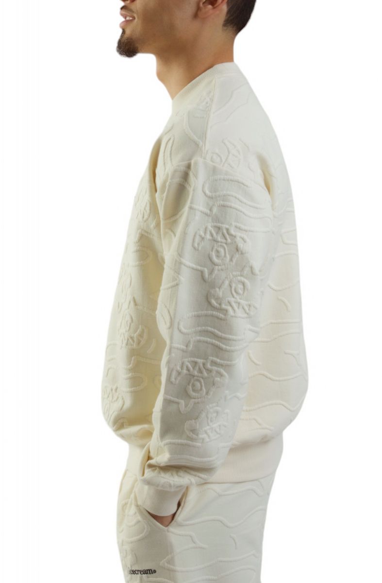 ICE CREAM Sabin Sweatshirt 441-2308WHT - Karmaloop