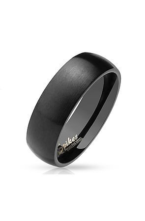MONSIEUR The Matte Band Ring - Black RR027K-6BLK - Karmaloop