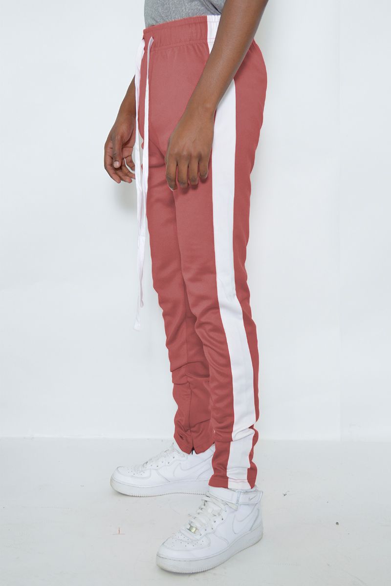 WEIV Classic Slim Fit Ankle Zipper Track Pants TP123-DUSTYWHITE - Karmaloop