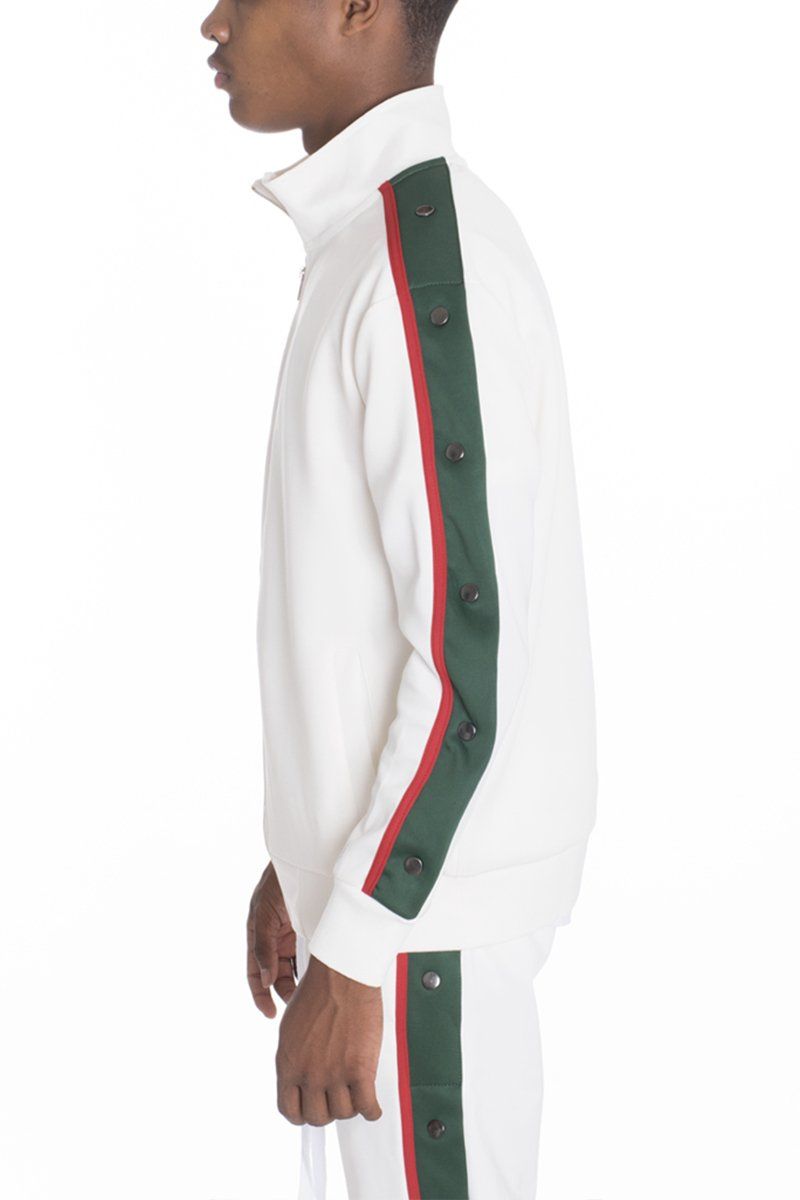 WEIV SNAP BUTTON TRACK SET SET0793-WH - Karmaloop